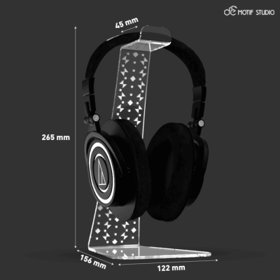 Headphone Stand Fun 039 | Demotif Studio